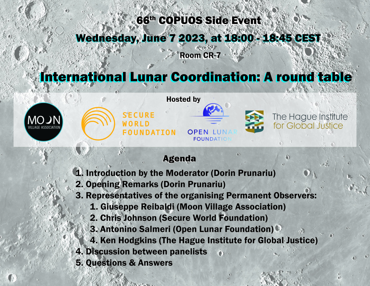 Watch the COPUOS 66th Session Side Event – International Lunar ...